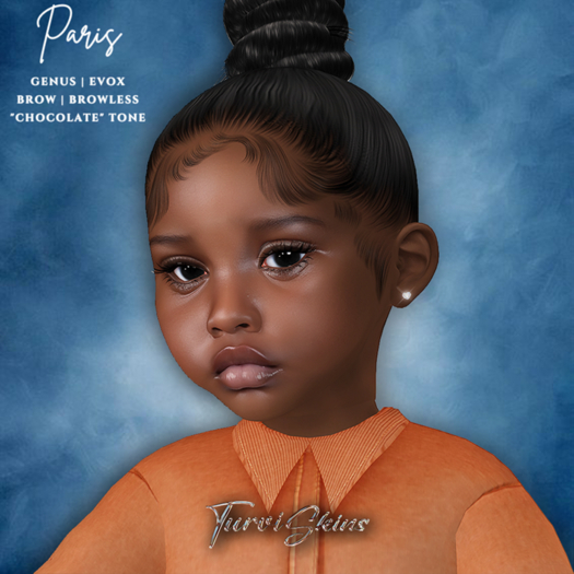 Second Life Marketplace - TURVI // Paris Skin "CHOCOLATE" (EVOX)